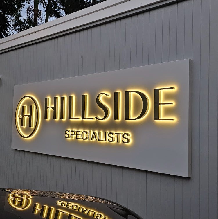 Illuminated Signs, 3D Lettering, Window Frosting and Parking Sign