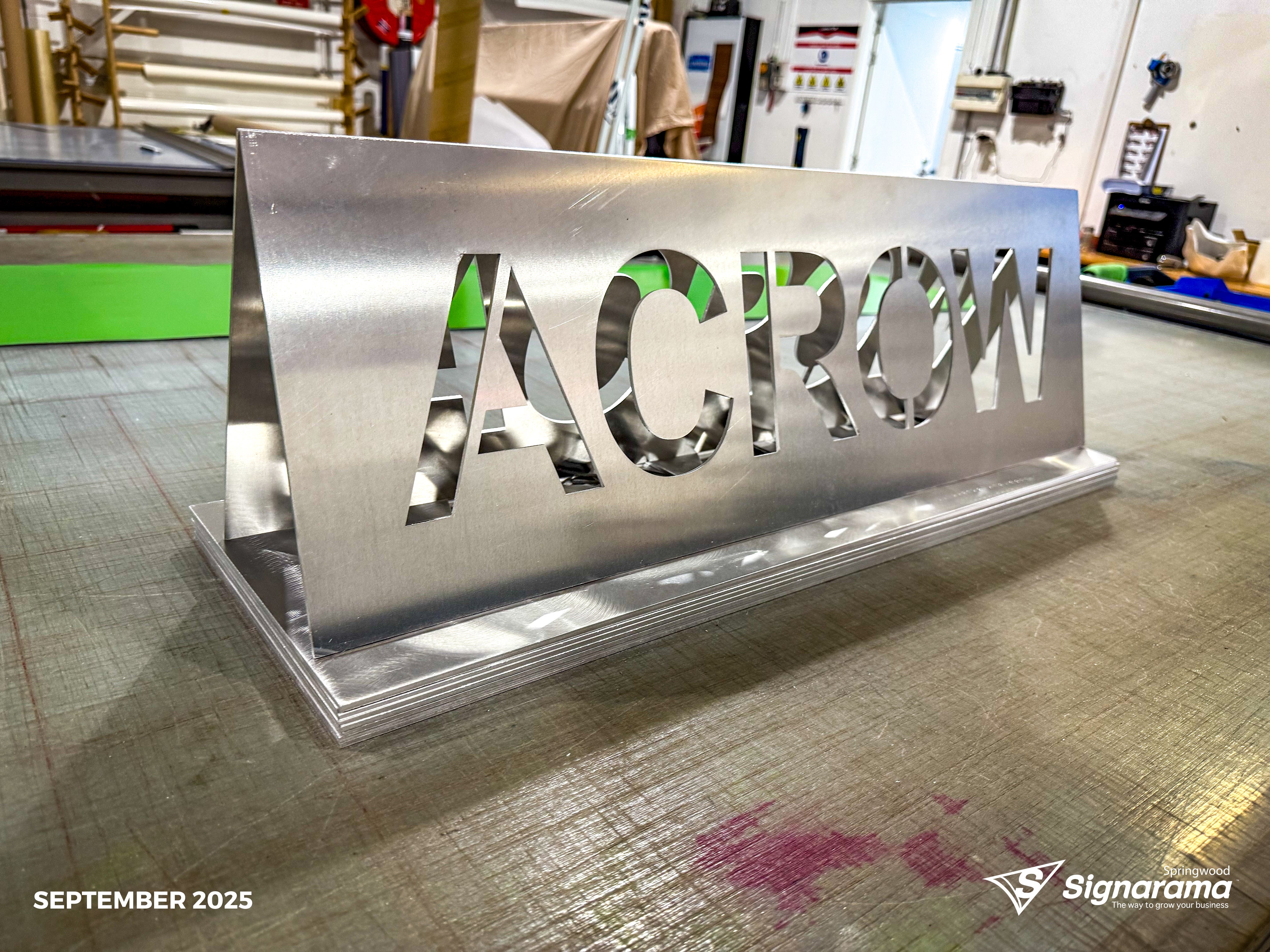 Aluminium Stencils - Acrow
