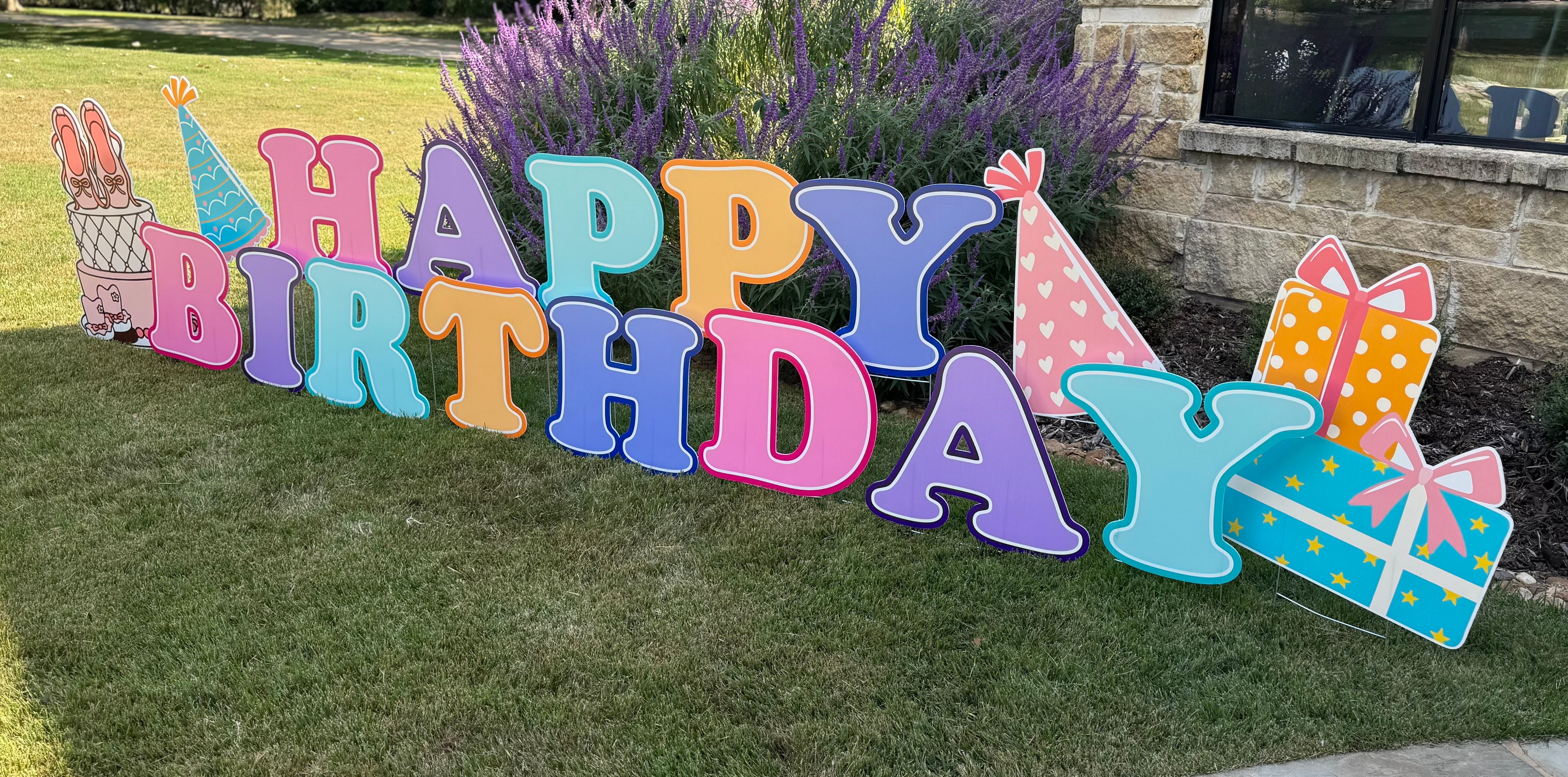 Make Their Birthday Extra Special with signs!