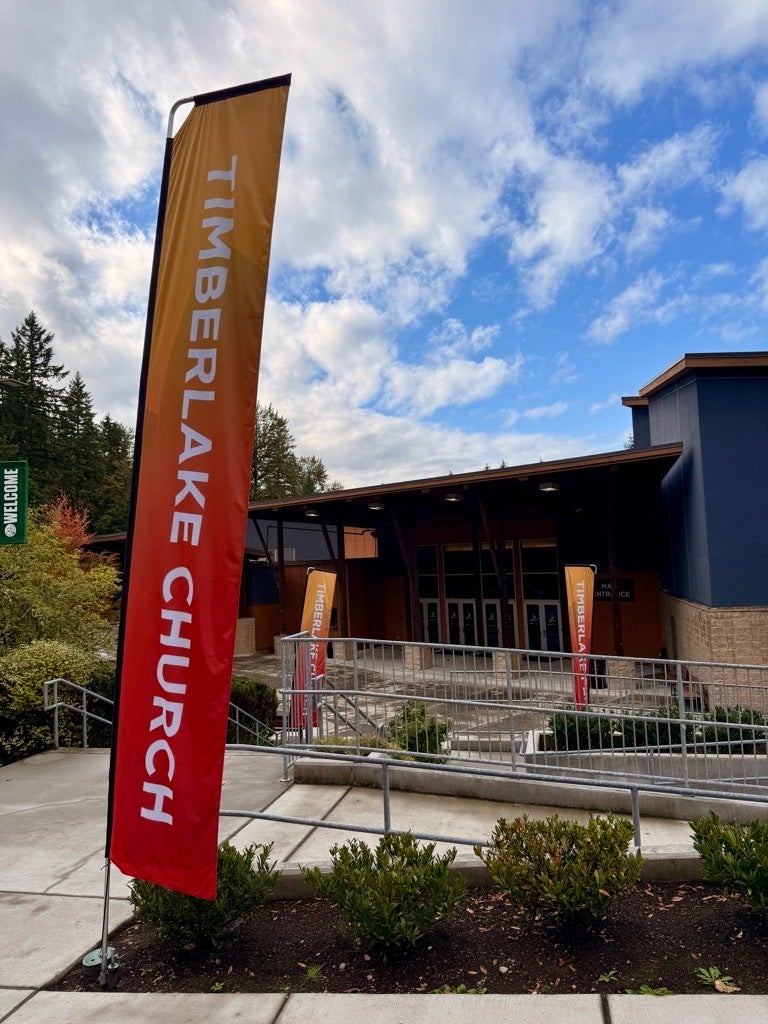 Colors of Fall Meet the Spirit of Welcome - Timberlake Church, Redmond, WA