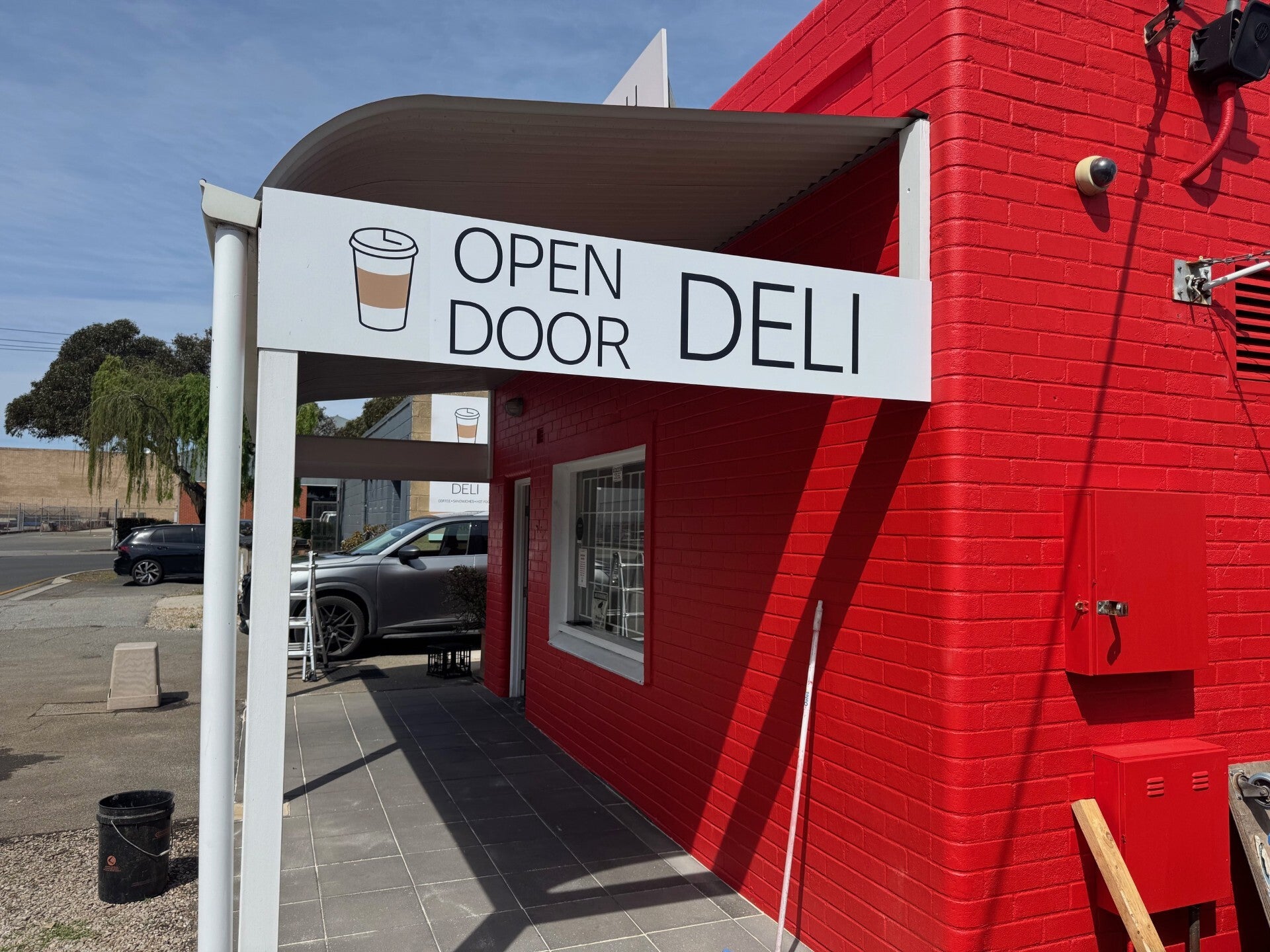 Fresh Signage for a Fresh Rebrand — Aluminium Compost Sign for Open ...