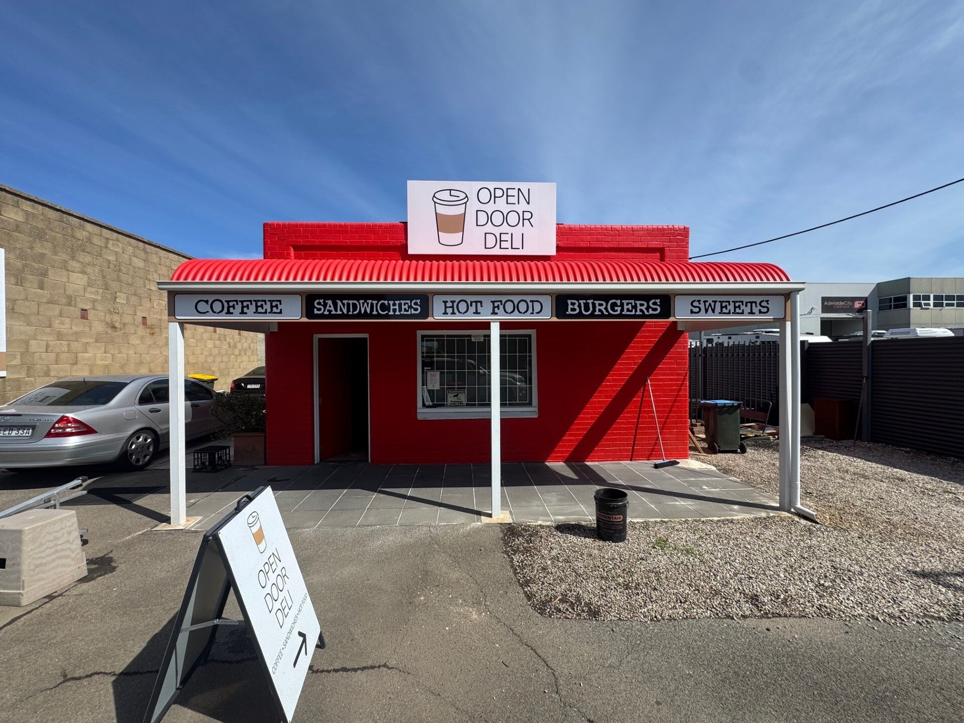 Fresh Signage for a Fresh Rebrand — Aluminium Compost Sign for Open ...