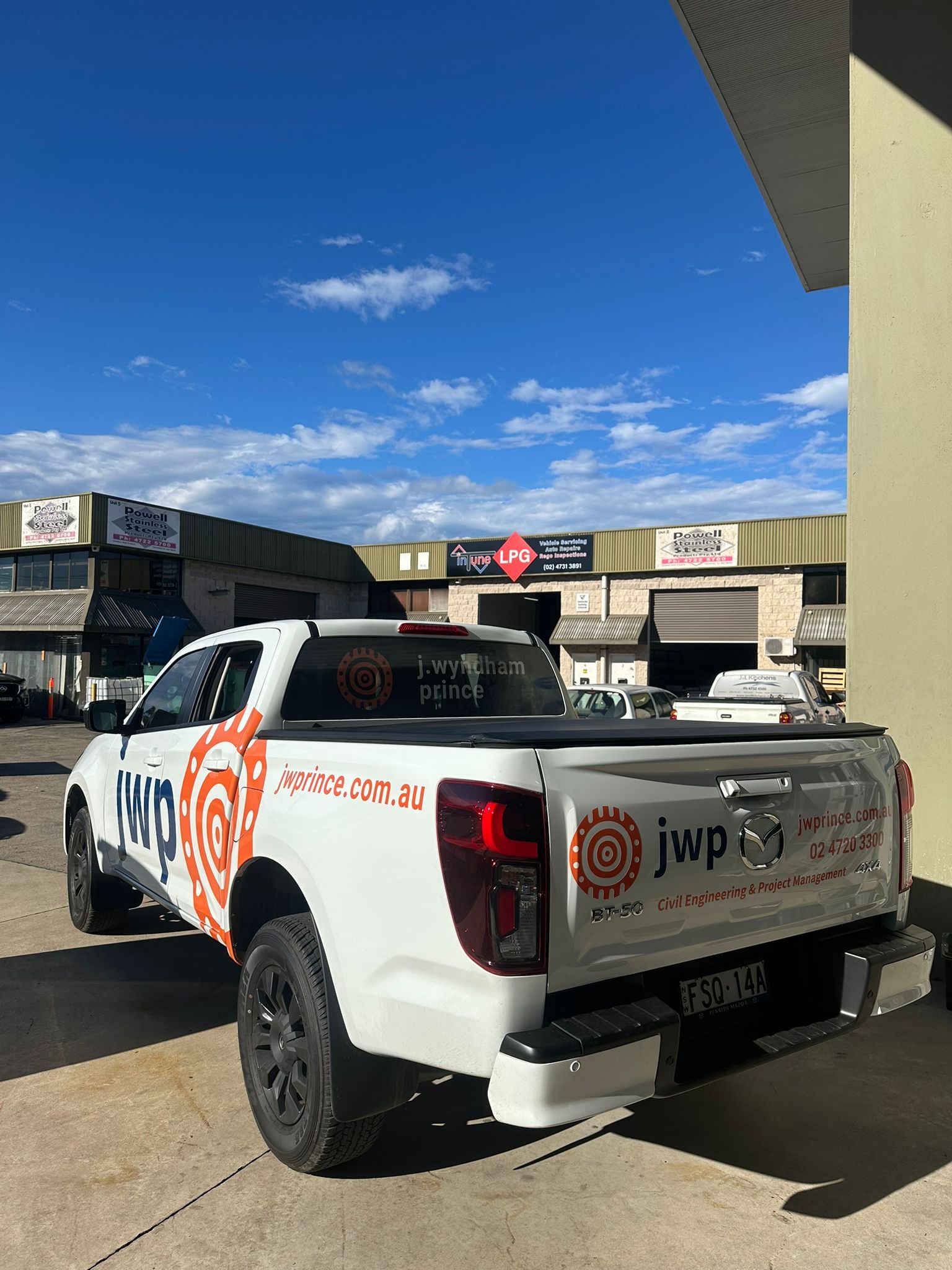Vehicle Graphics for J. Wyndham Prince