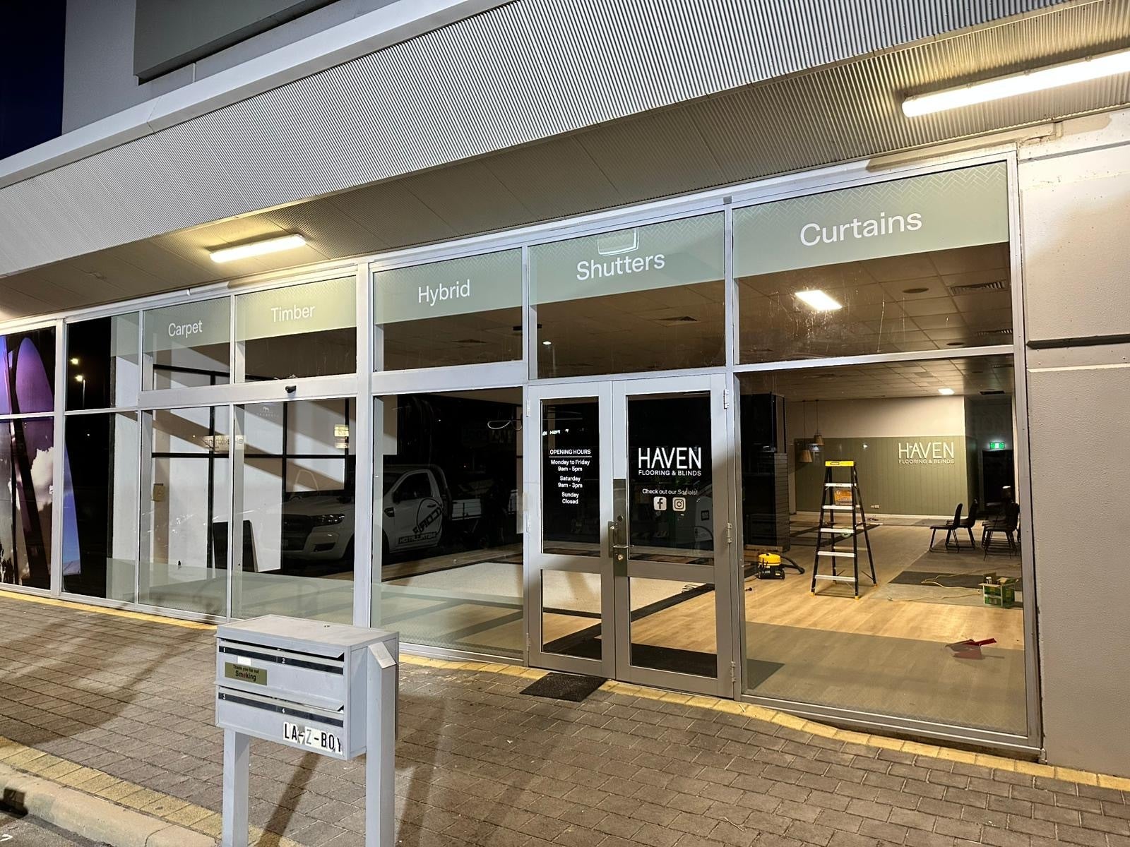 Haven Flooring & Blinds Midland: Another Successful Signage Project ...