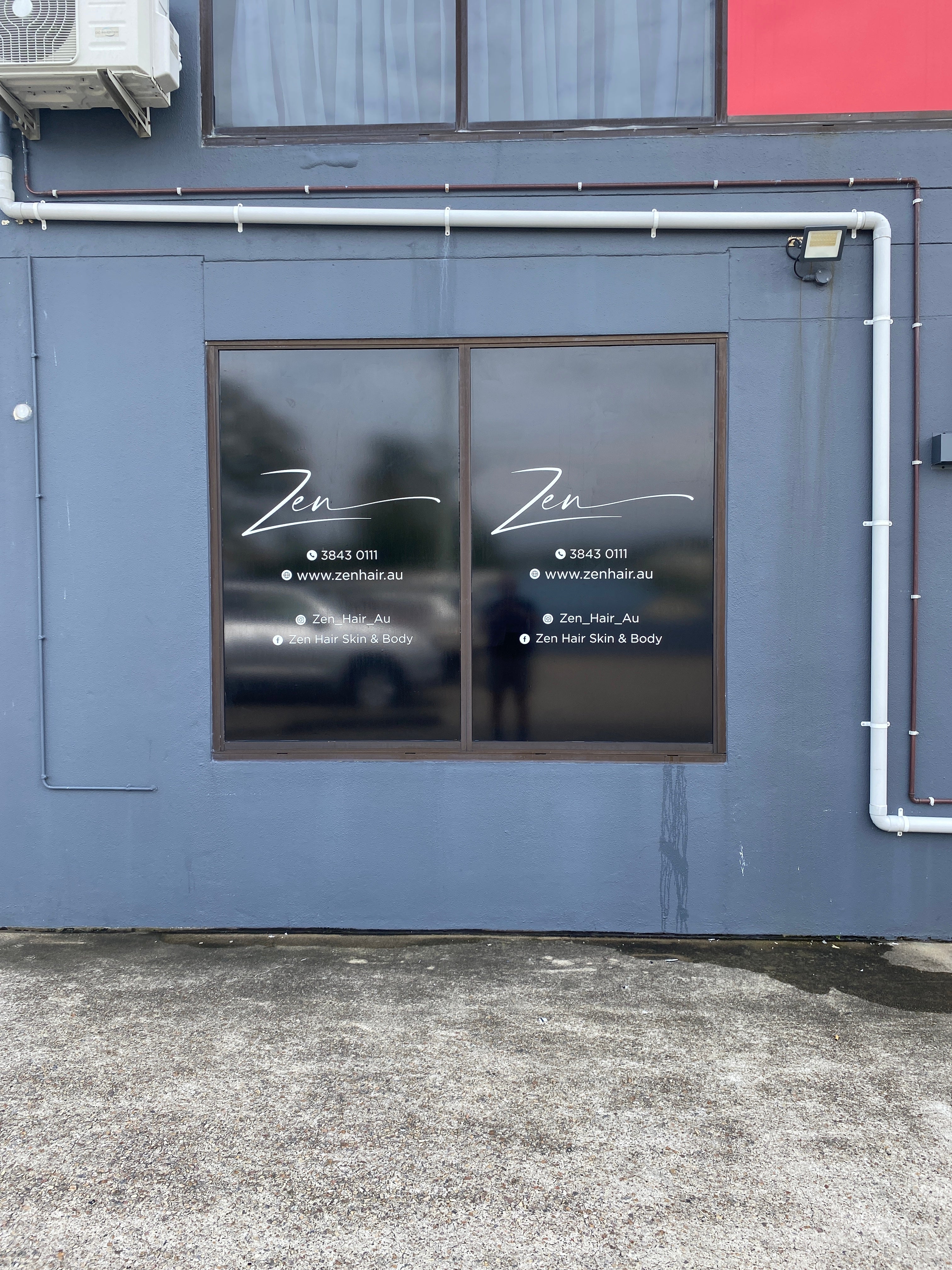 Refined Signage for Zen Hair Skin and Body