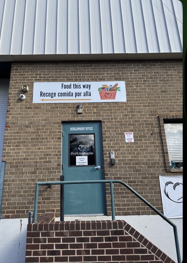 Helping Fairfax Families: Signarama Installs Wayfinding Signs for Food ...