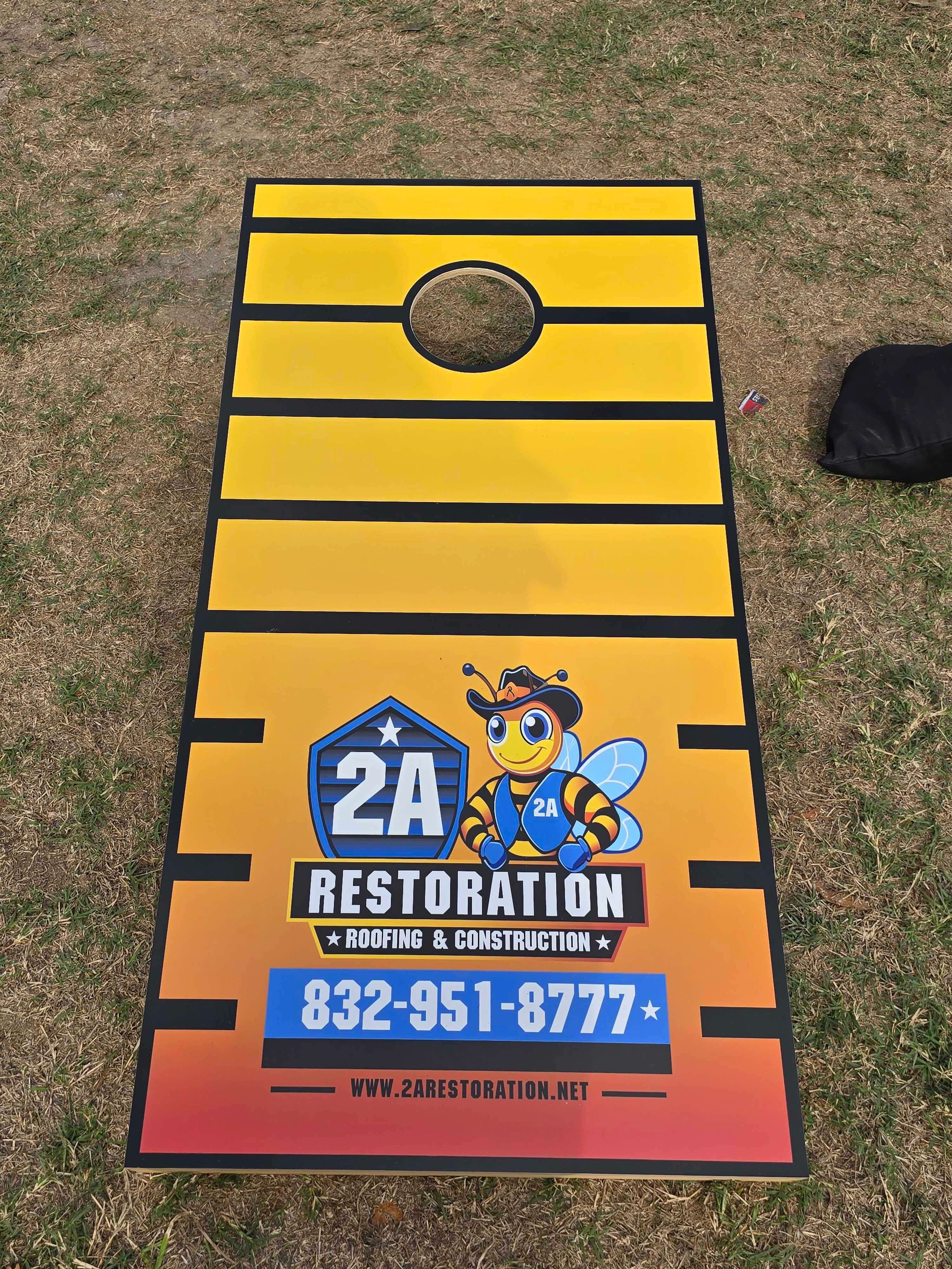 Custom cornhole boards make great corporate gifts!