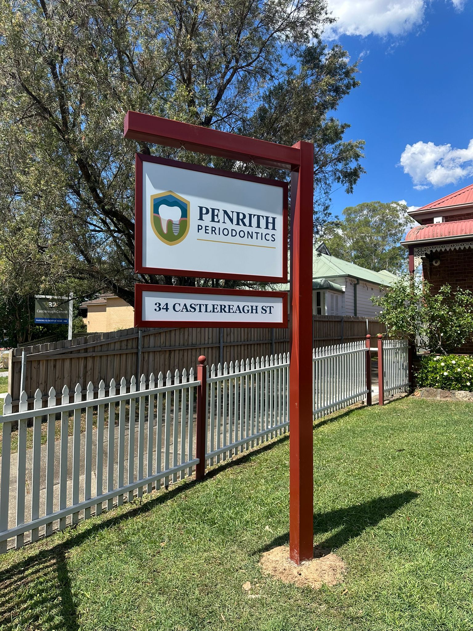 Custom Sign for Penrith Periodontics