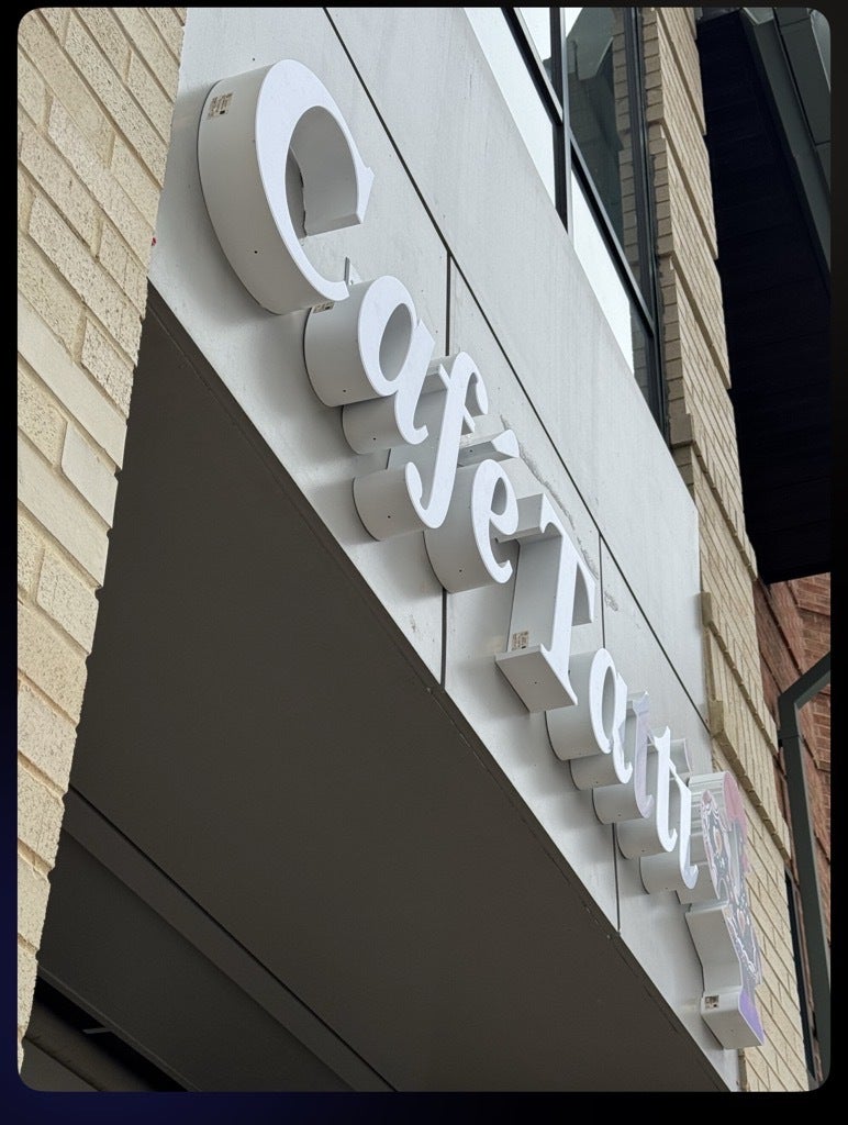 Face-Lit Channel Letter Sign for Café Tatti McLean | Custom Restaurant ...