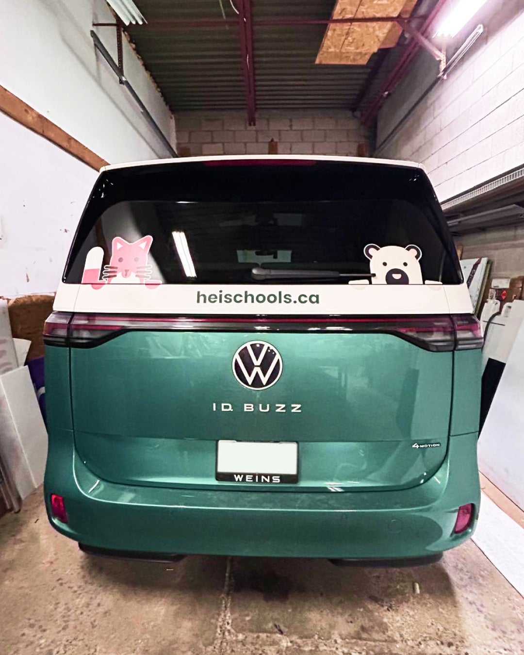 Playful and Professional — Custom Vehicle Graphics for Hei Schools ...