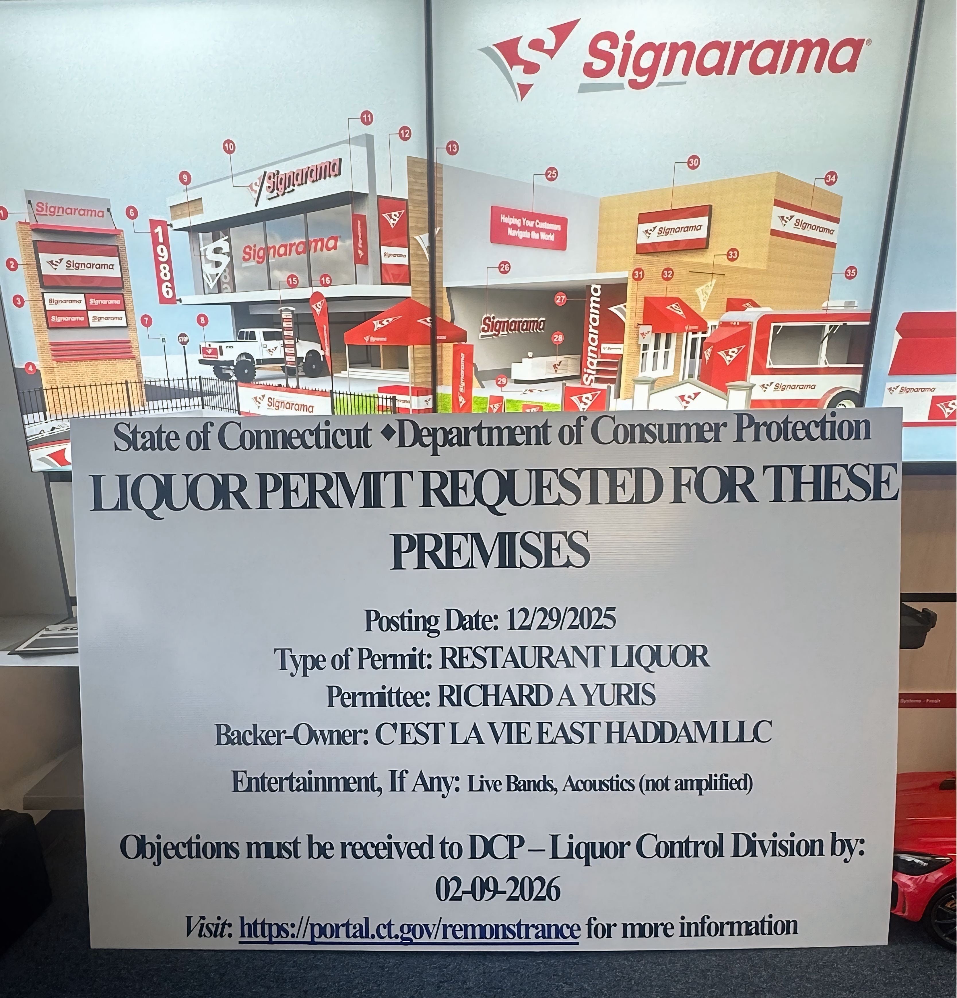 Large Coroplast Signs