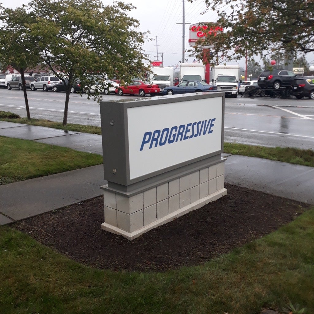 Elevating Corporate Identity: Custom Monument Sign - Progressive ...