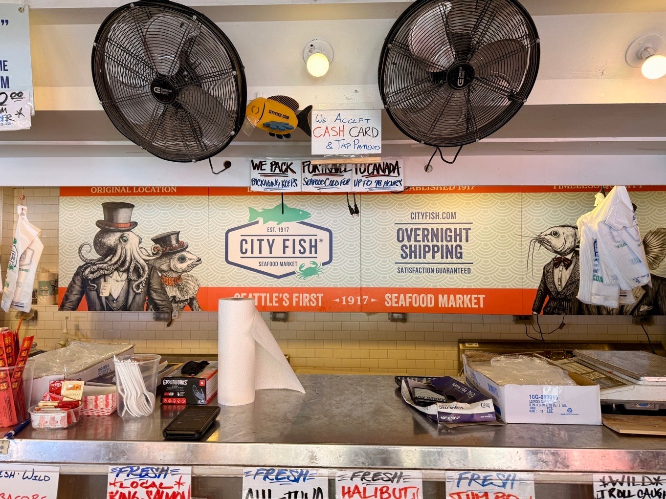 A Fresh New Look for a Seattle Legend: City Fish at Pike Place Market ...