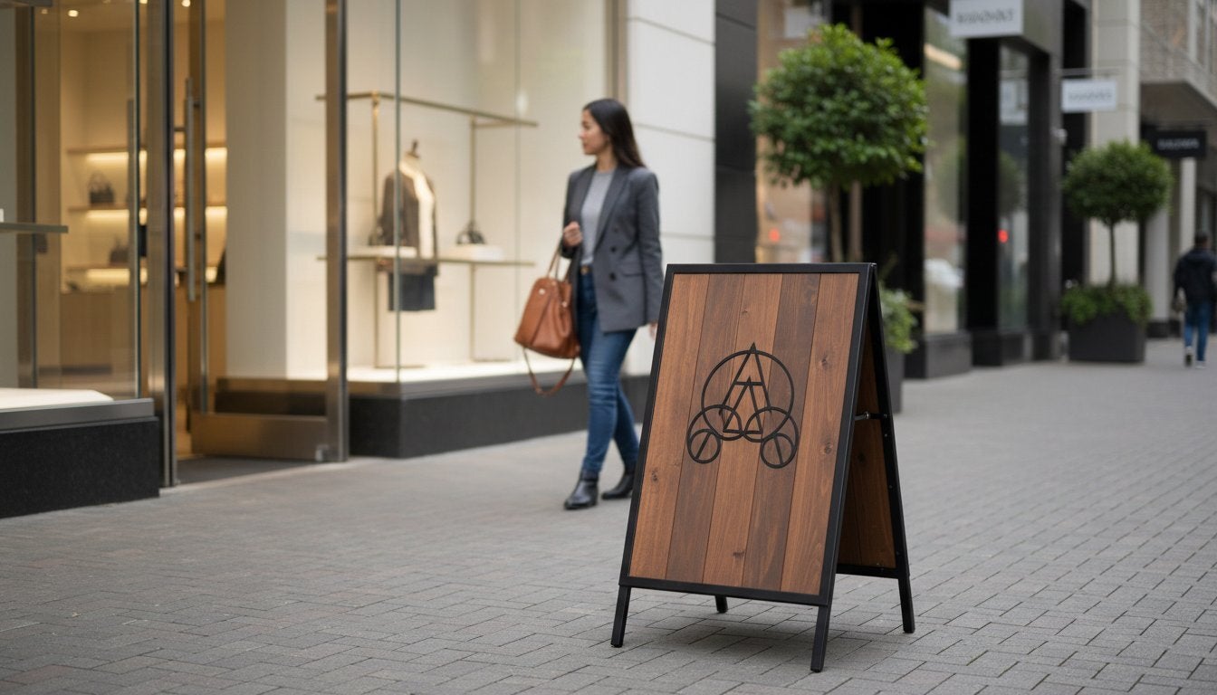 Custom A-Frame Signs in Redmond: Your Guide to Boosting Foot Traffic