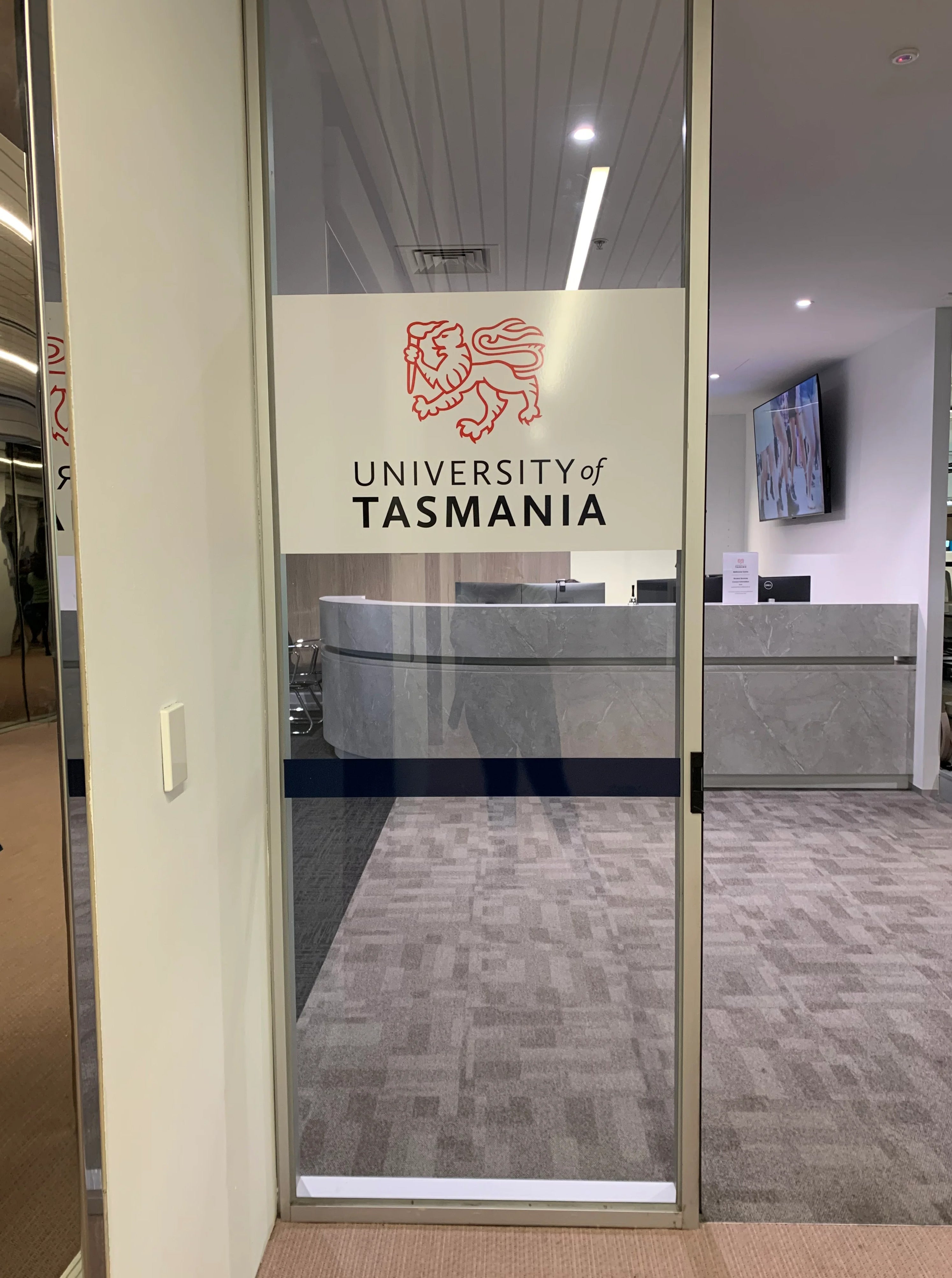 Office Signs - University of Tasmania - Melbourne VIC.