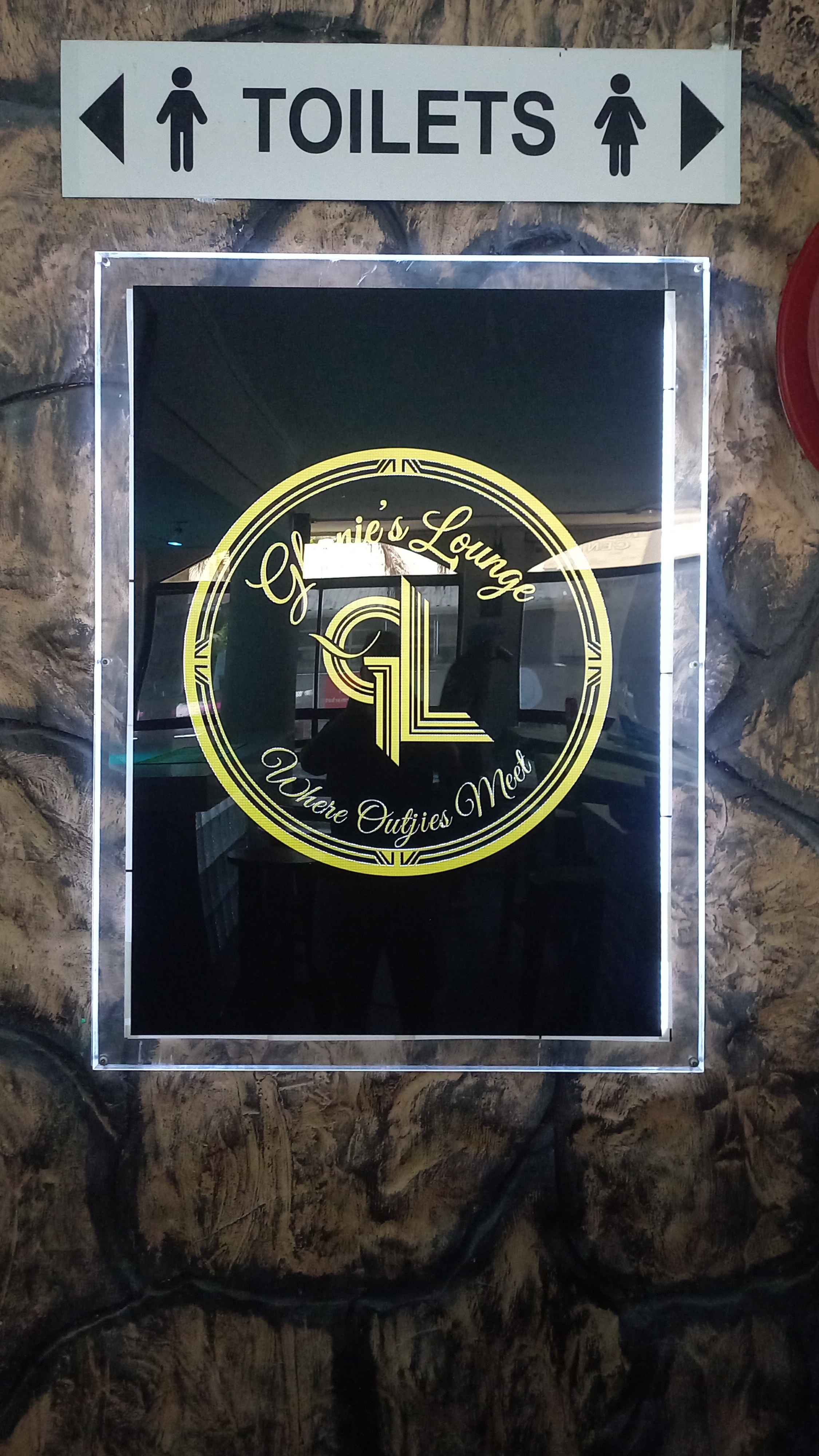 LED Backlit Perspex Signage
