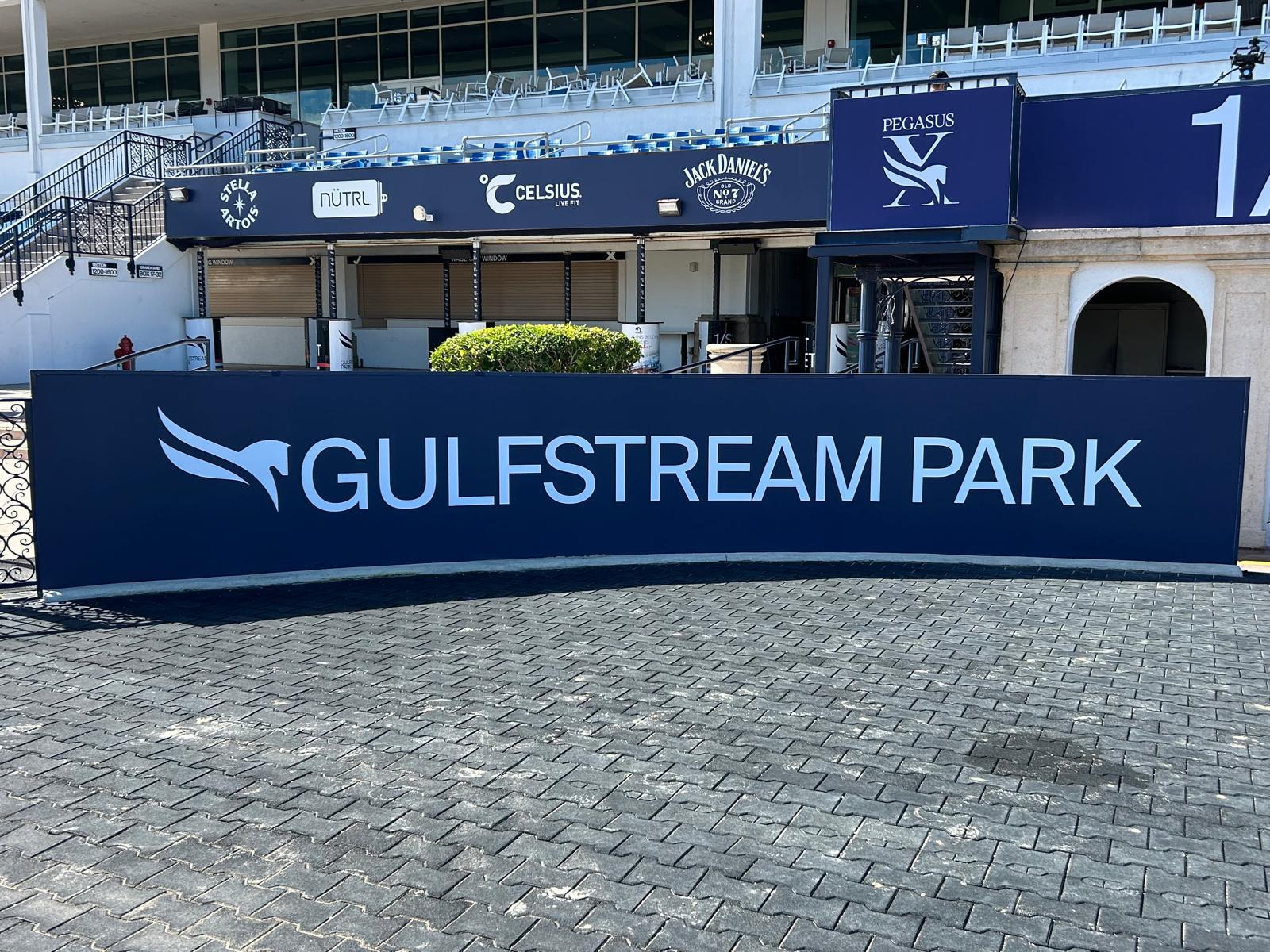 Gulfstream Park – Winner’s Circle Exterior Branding