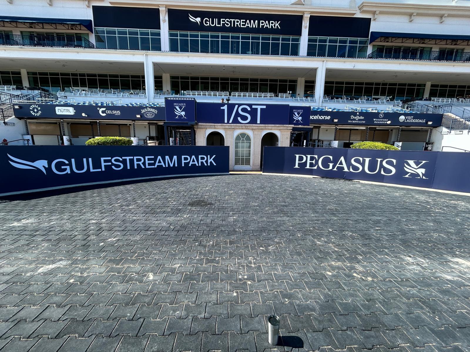 Gulfstream Park – Winner’s Circle Exterior Branding