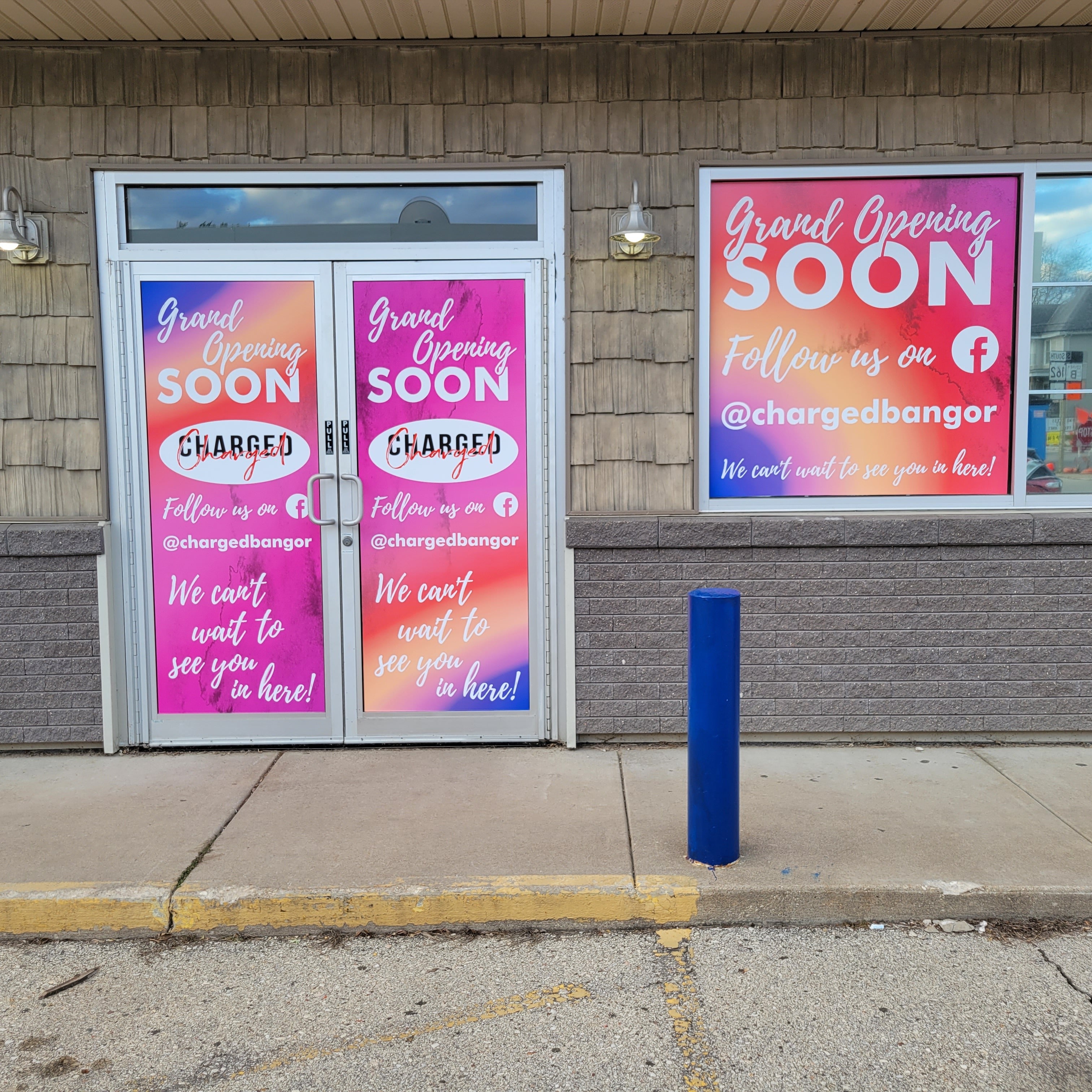 Temporary Outdoor Signage for Spring in Wisconsin