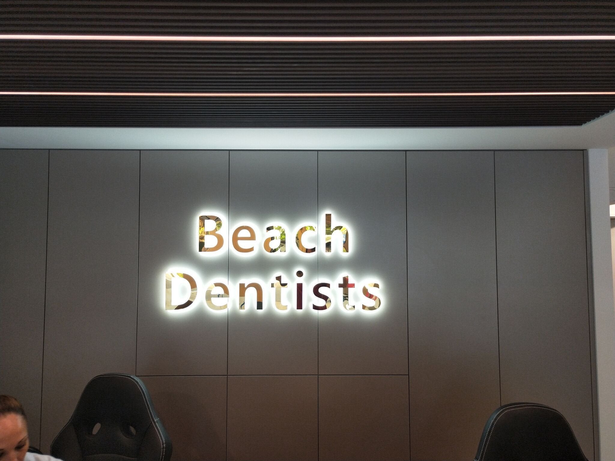 Illuminated Reception Sign