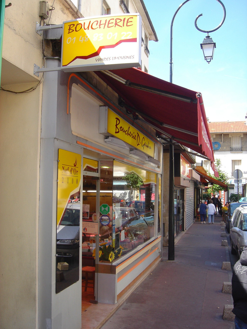 Lambrequin Store Banne pour Devanture de Magasin