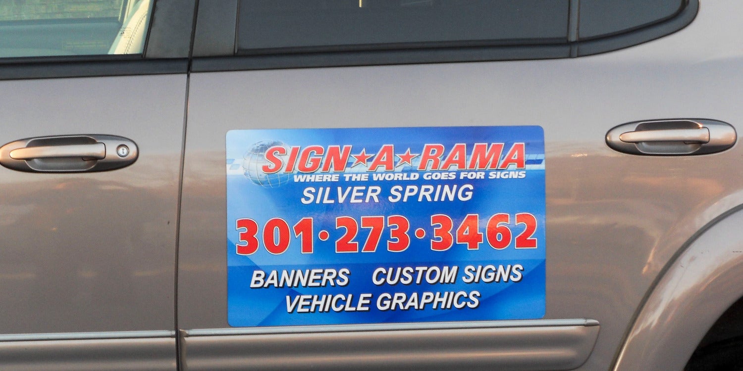 Magnetic Car & Vehicle Signs | Signarama Reading, PA