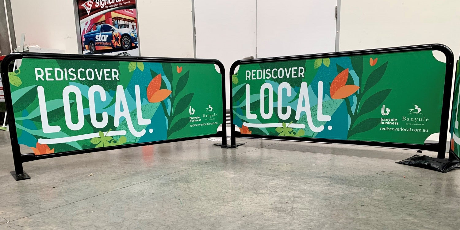 Café Barrier Signs, Banners & Covers | Signarama Reading, PA