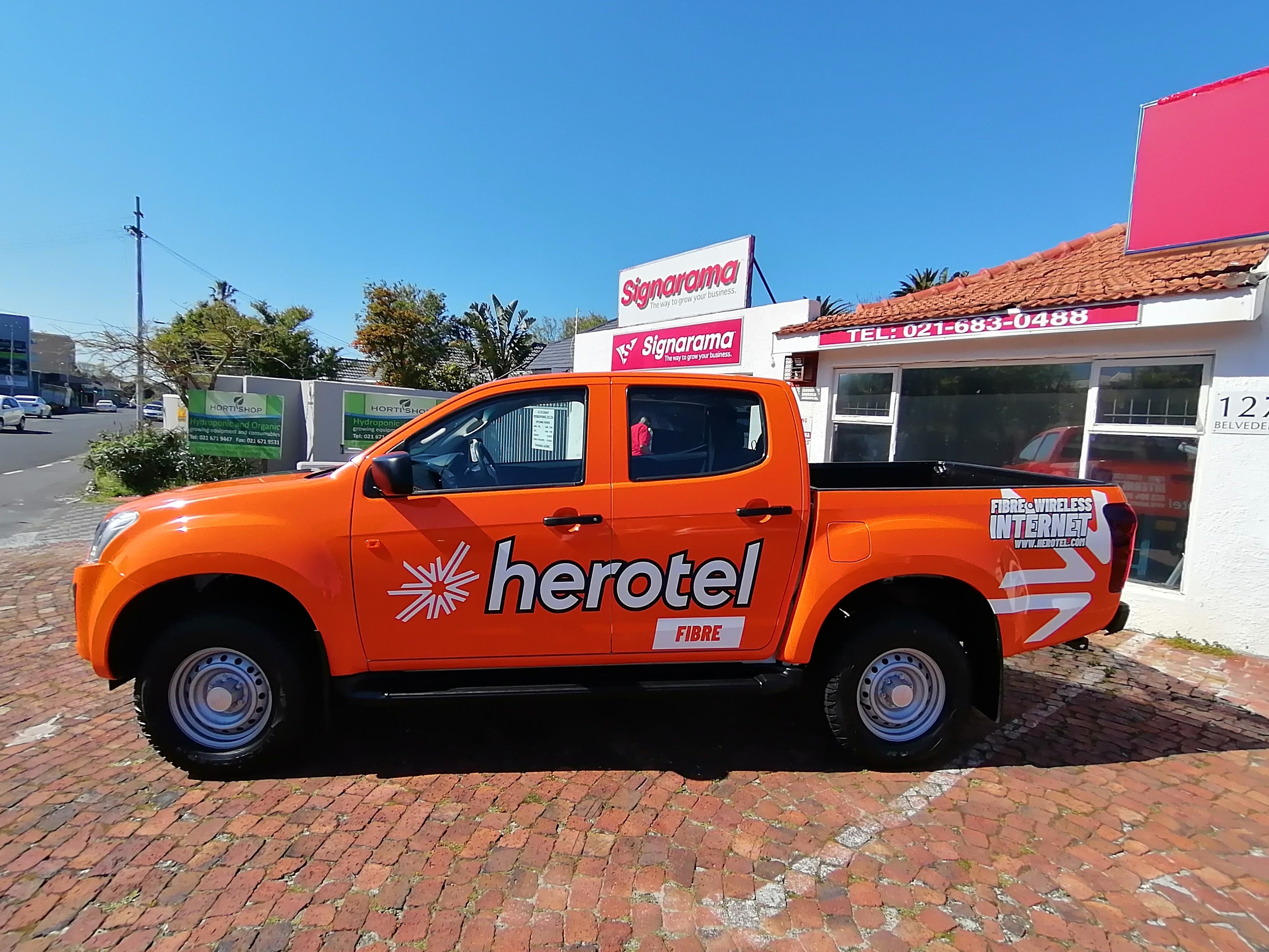 Vehicle Signage for Herotel