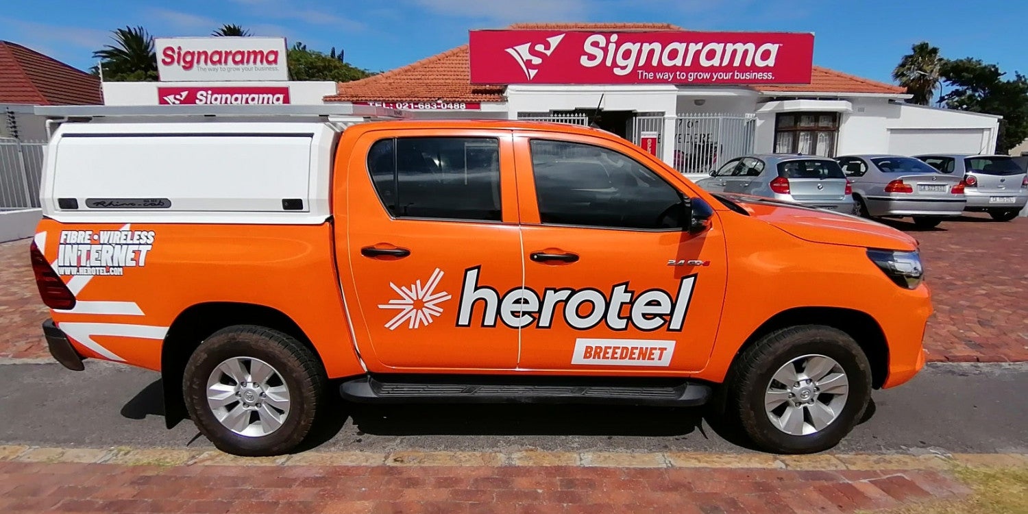 Expert Bakkie Branding customised to your needs