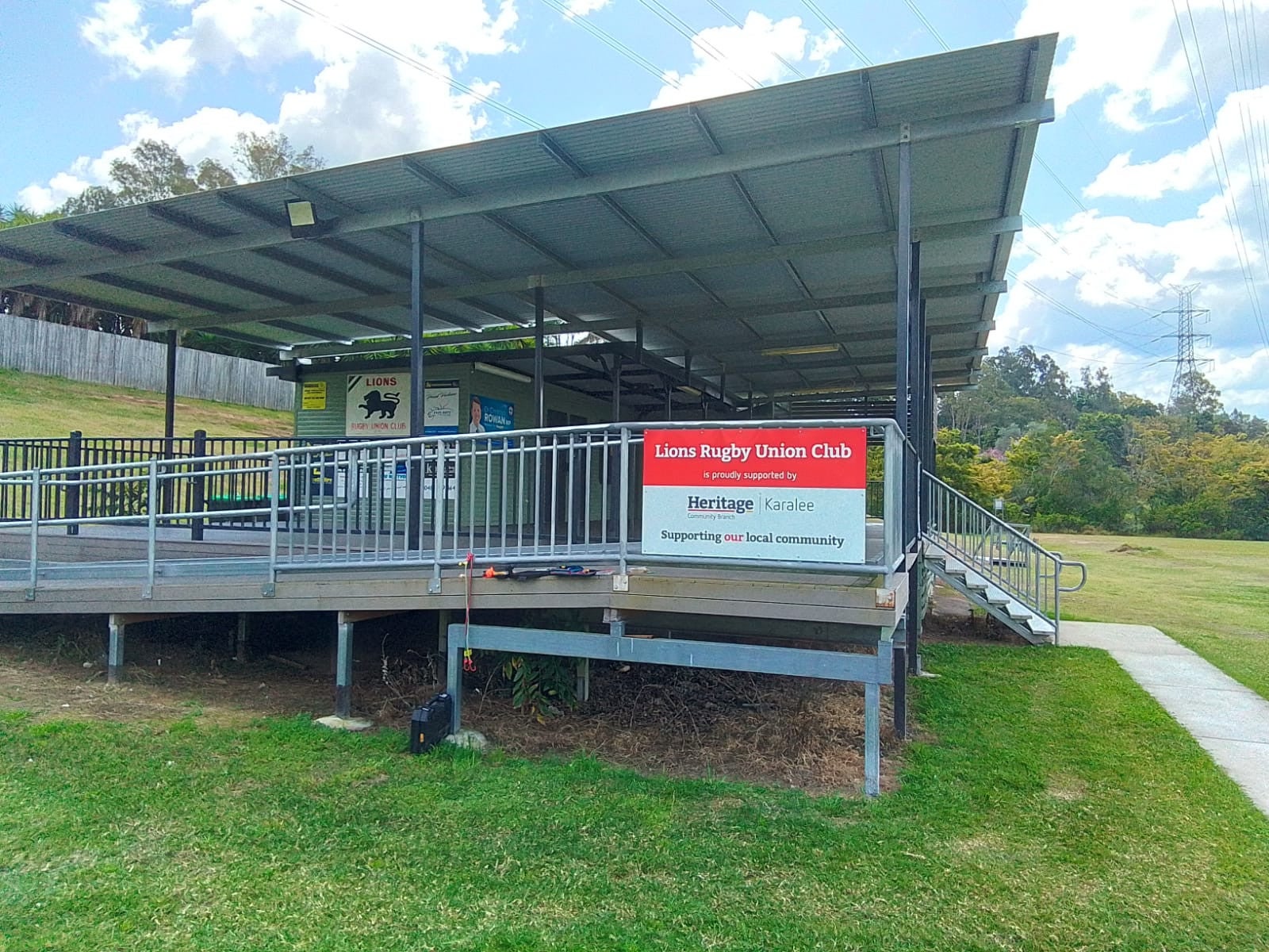 Alupanel Signage for Lions Rugby Union Club