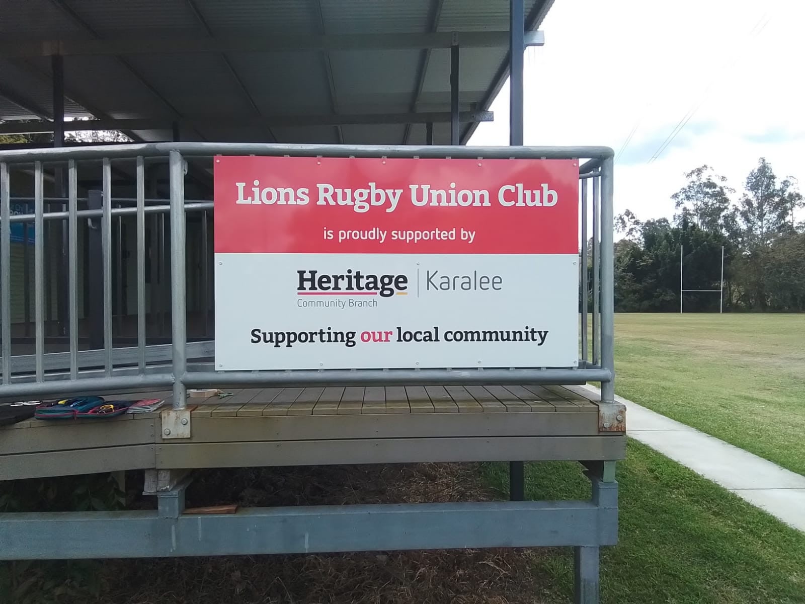 Alupanel Signage for Lions Rugby Union Club