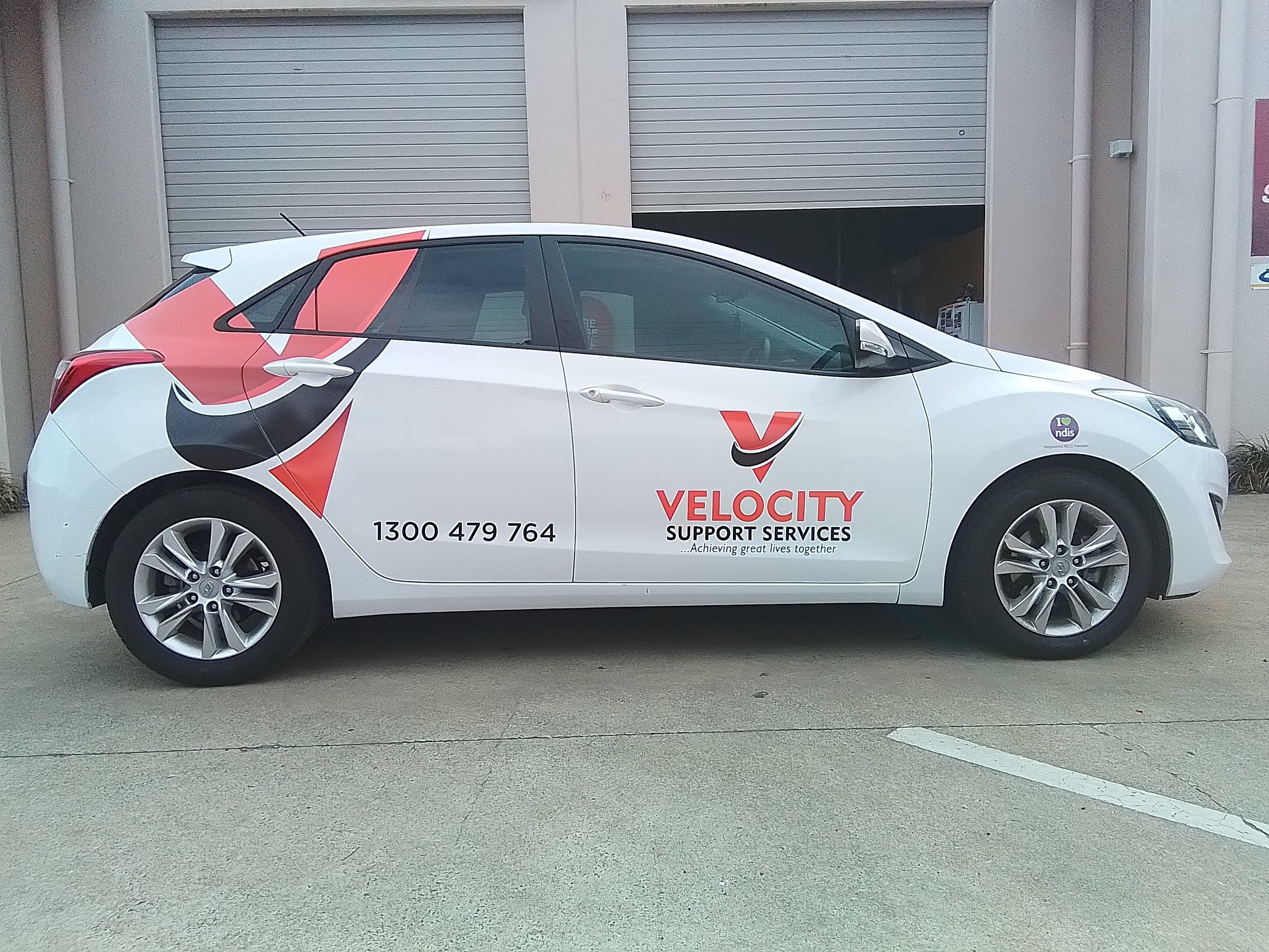 Car Decals for Velocity Support Services
