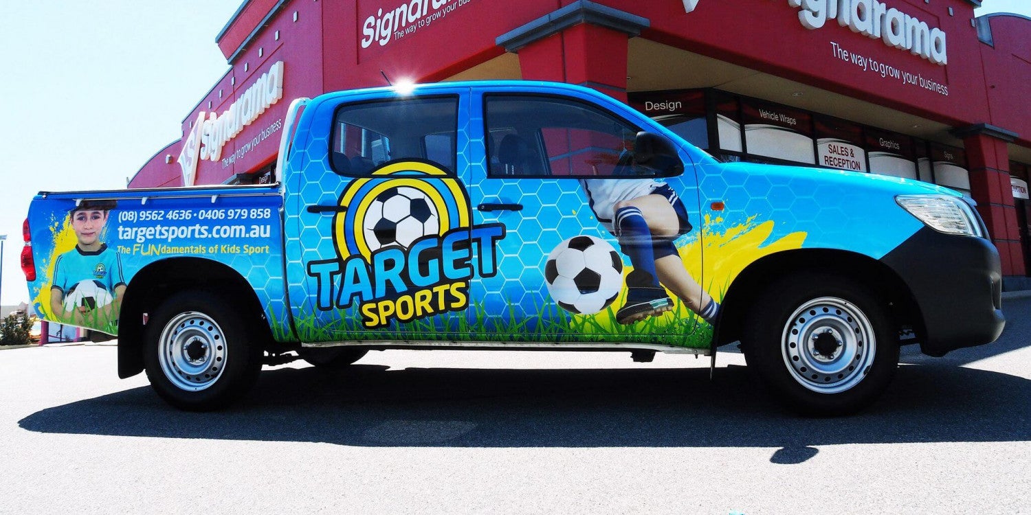 Vehicle One Way Vision | Car Window Signage | Signarama