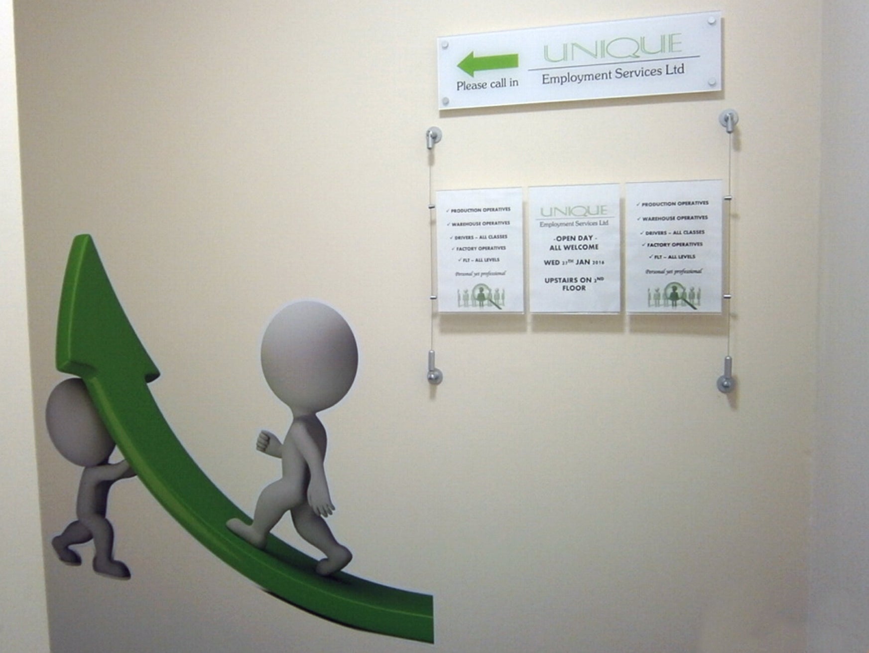 Unique Employment Office Signage is ..... Unique