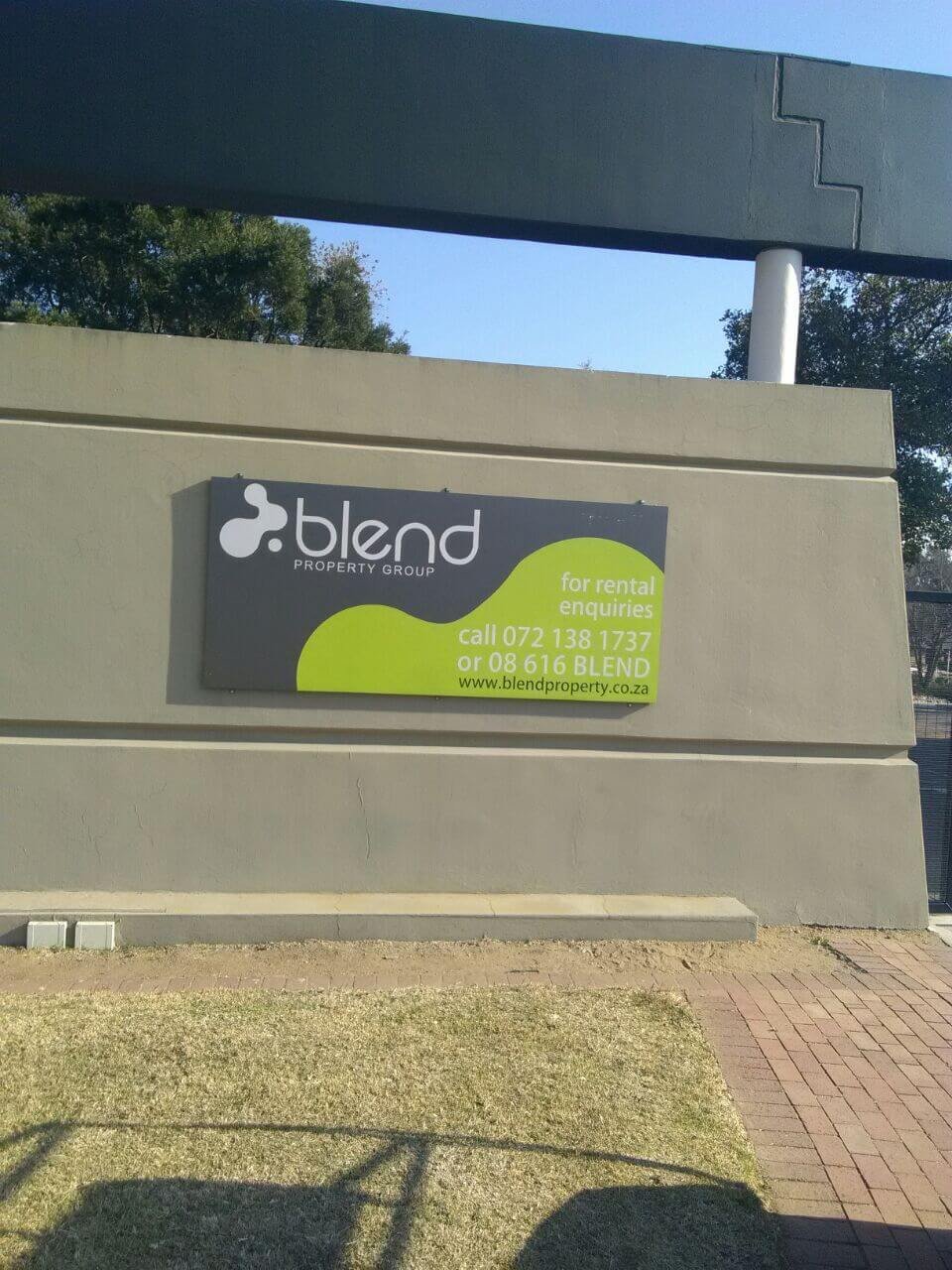 Blend Property Signage