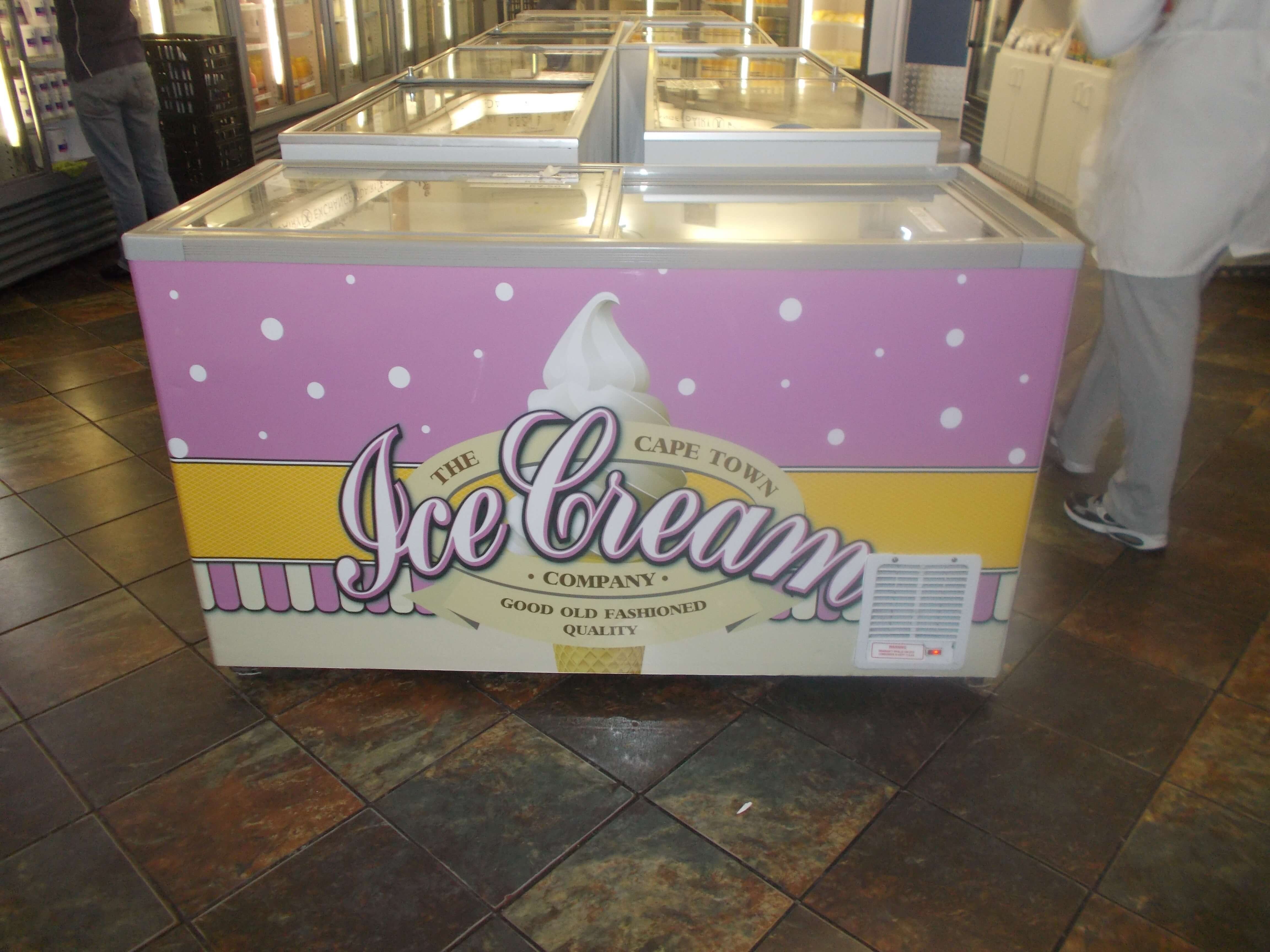 Dairy Exchange Fridge Branding