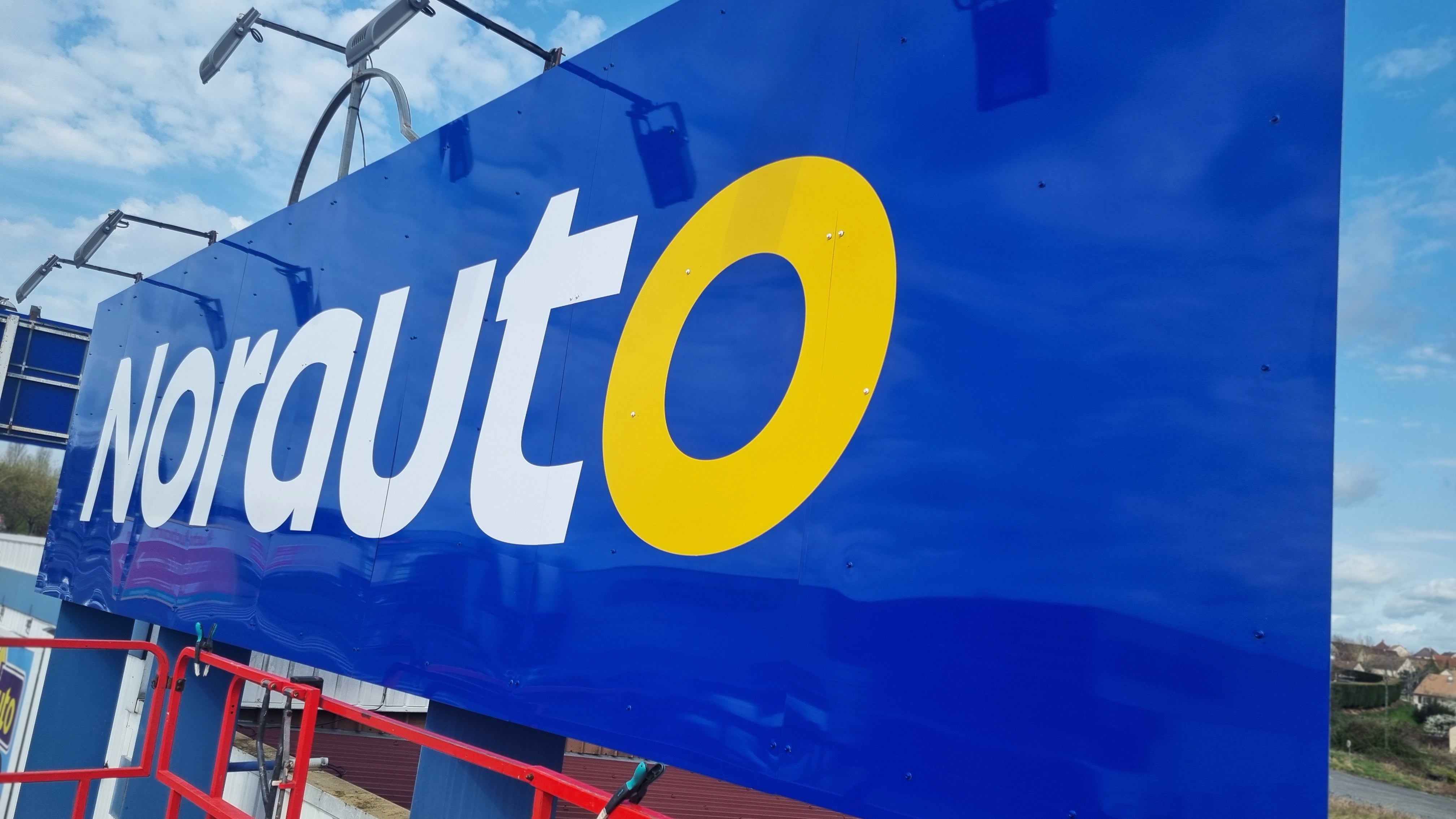 Enseigne et Signalétique Norauto