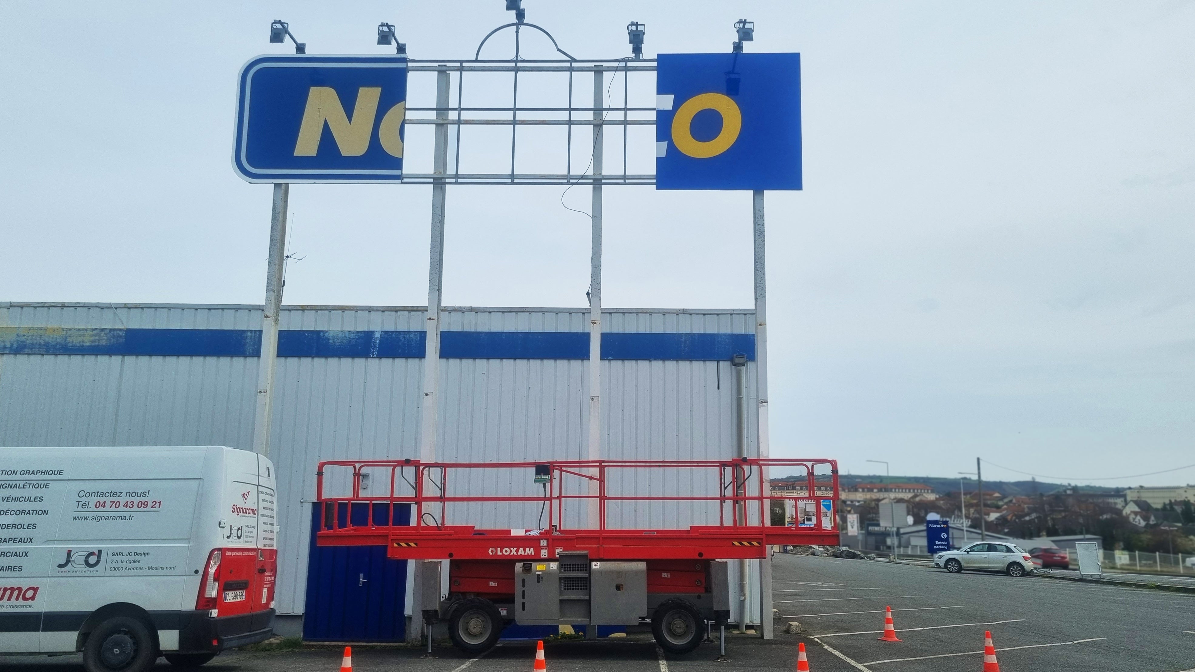 Enseigne et Signalétique Norauto