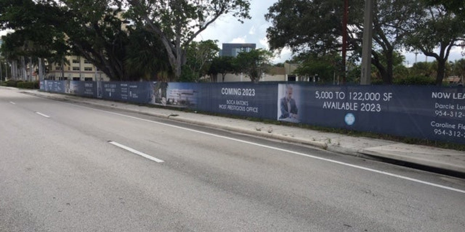 Mesh Fence Banners | Signarama North Palm Beach, FL