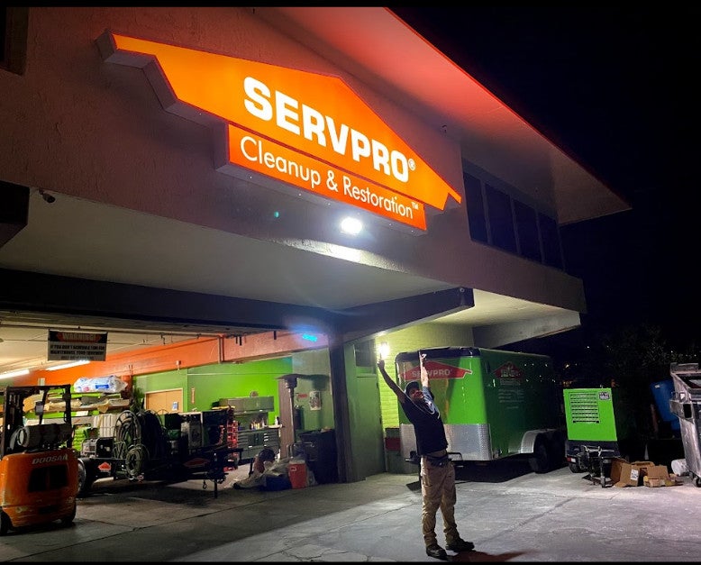 Huge custom internally lit building sign in San Marcos / Vista!