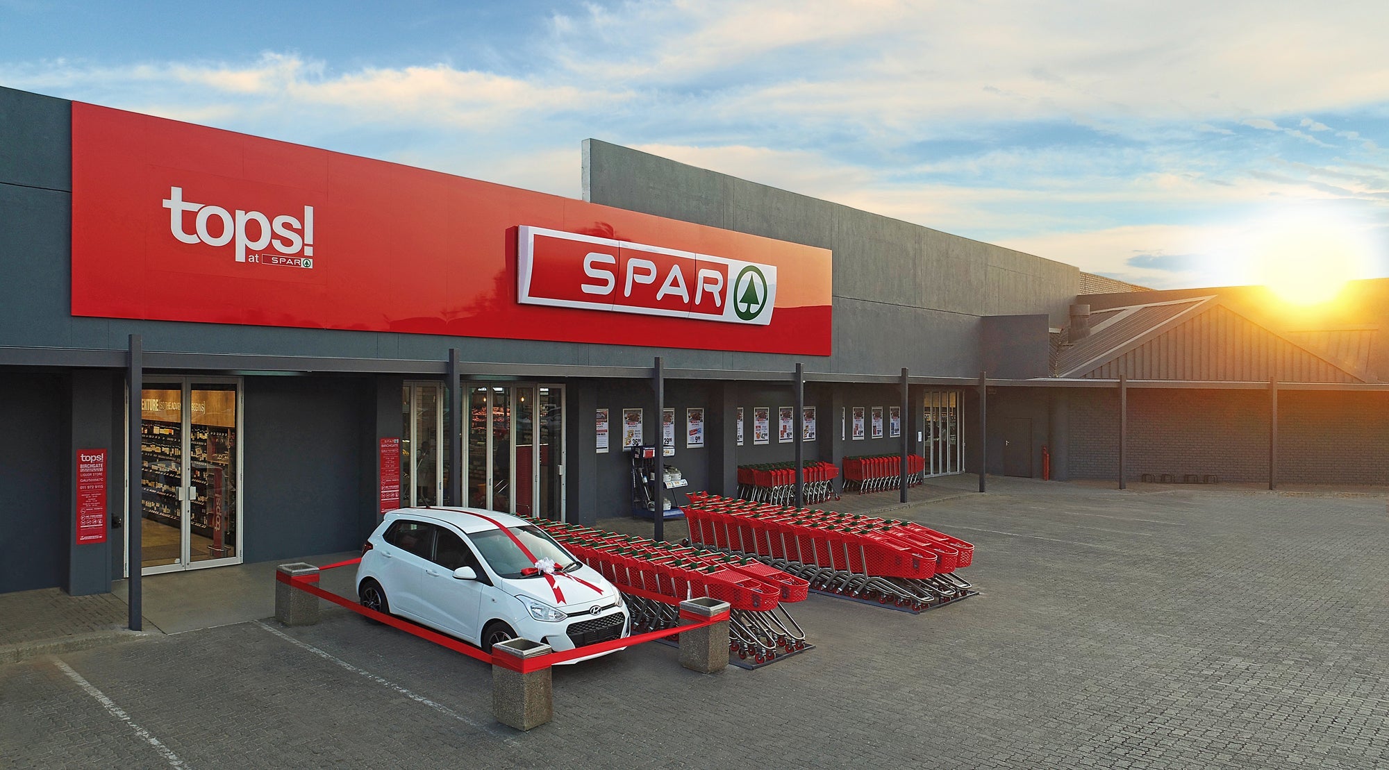 Retail Signage for Spar
