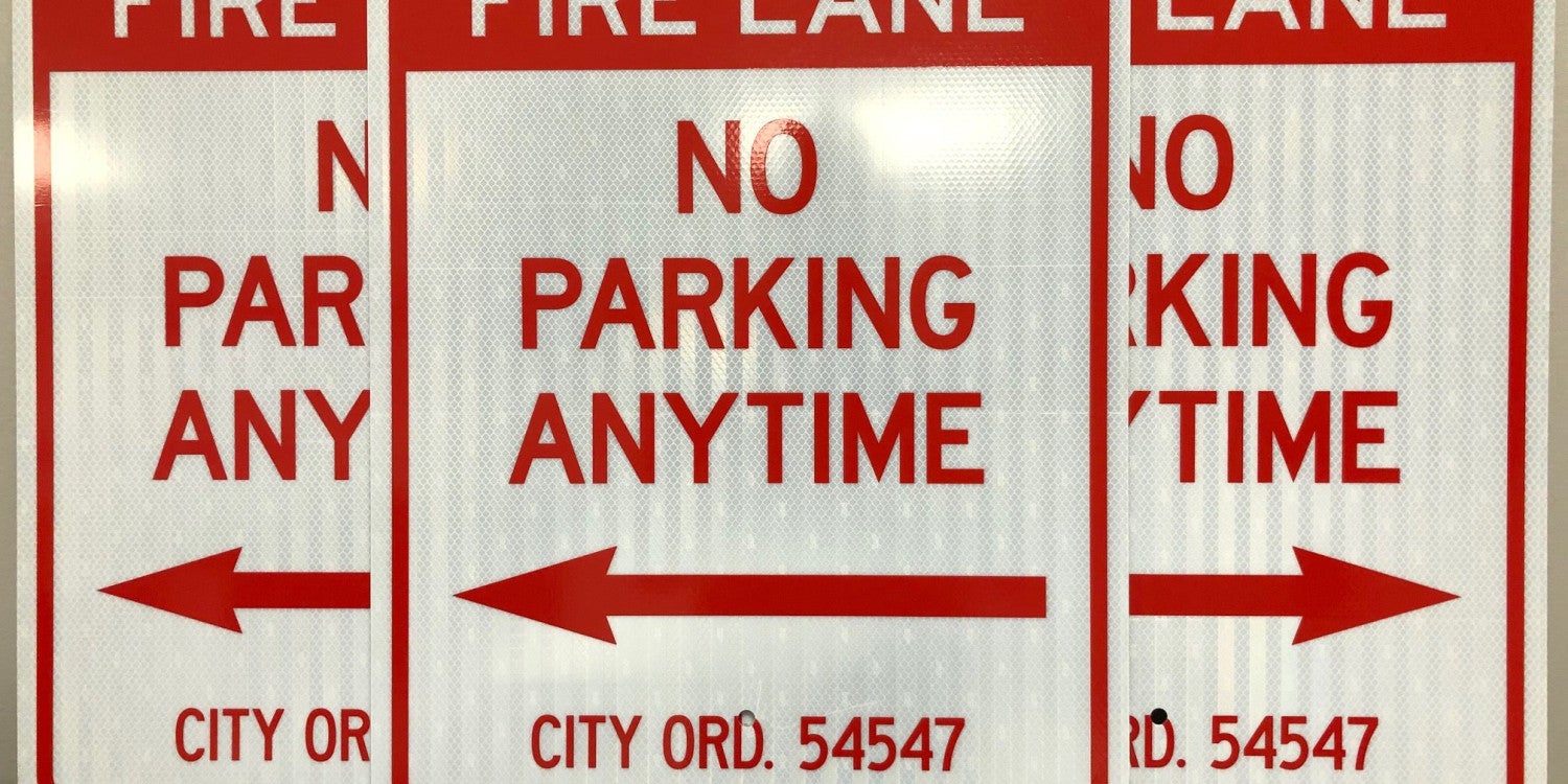 Traffic Signs & Parking Signs | Signarama San Antonio NW, TX
